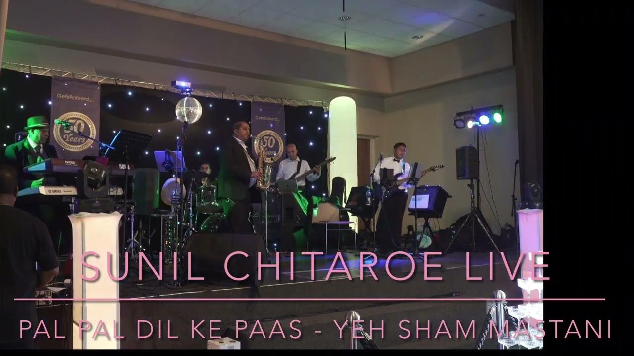 Sunil Chitaroe 🎷 & Siddharth Rambharose 🎸 (14 years) Live - Pal Pal Dil Ke Paas & Yeh Shan ...