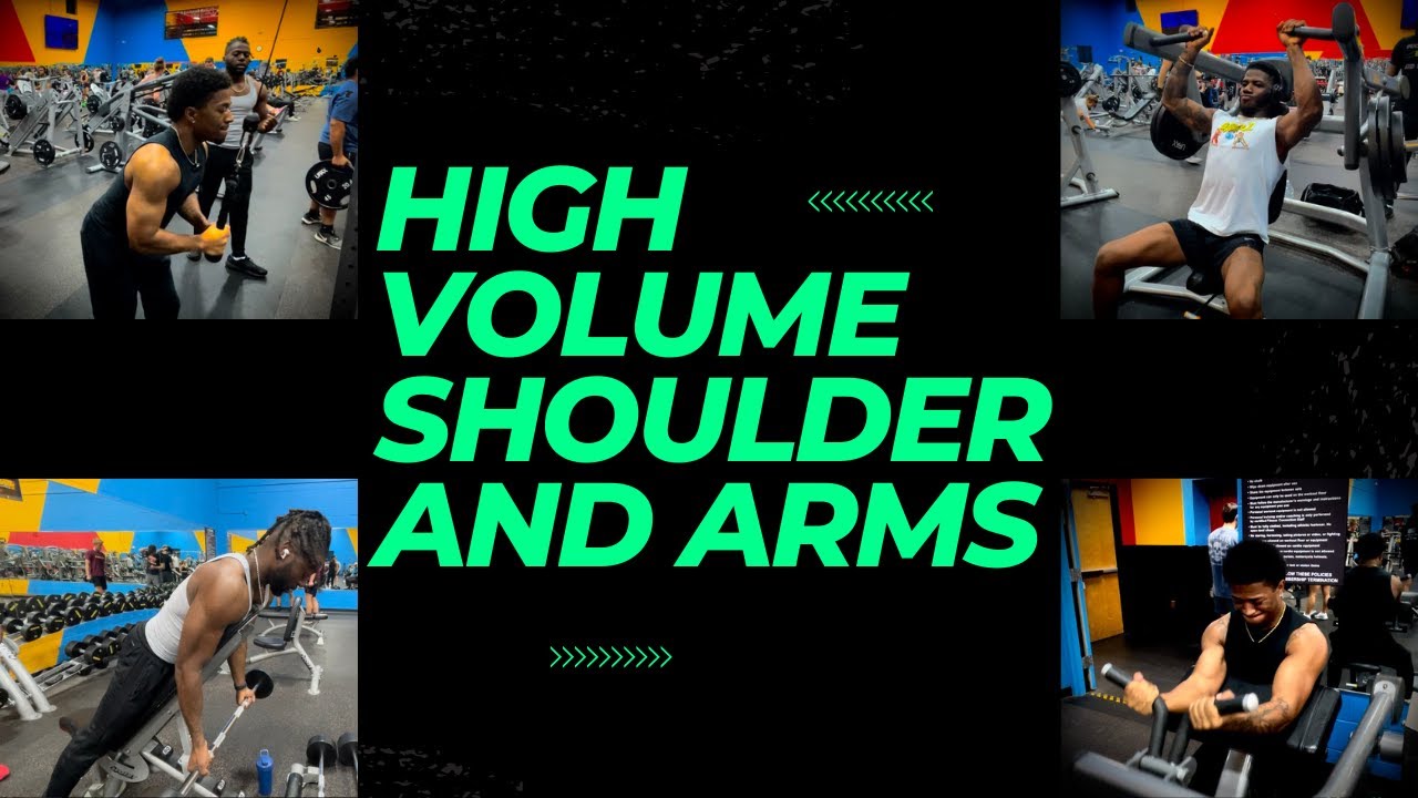 High Volume High Intensity Arm Day - YouTube