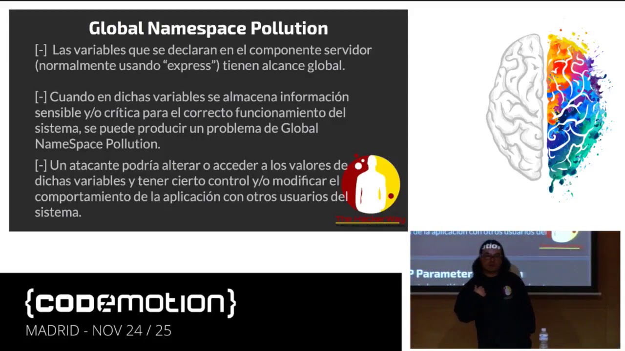 Daniel Echeverri Montoya | Hacking de aplicaciones con node JS | Codemotion Madrid 2017 - YouTube