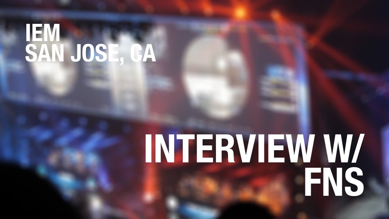 “We’re in hot water" Interview w/ FNS of CLG at IEM San Jose @EZSKINZ ...