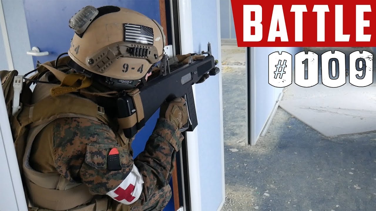 Airsoft Battle | Tokyo Marui AA-12 | C'est la Fin... - YouTube