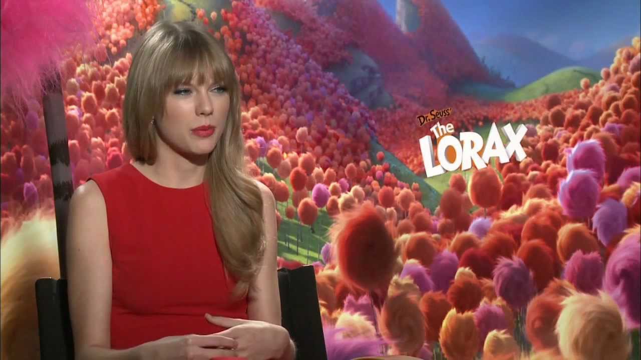 The Lorax Official Sit Down Interview Taylor Swift Hd Youtube