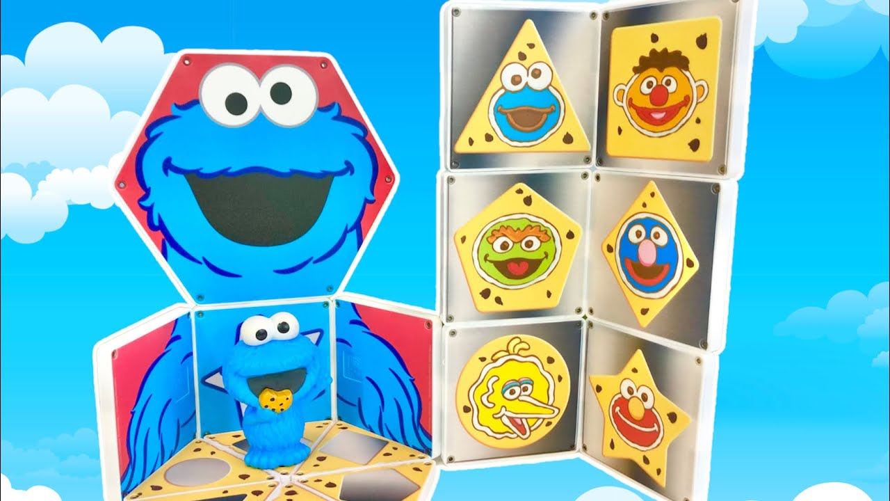 BUILDING FUN Magna Blocks COOKIE MONSTER Seseme Street - YouTube