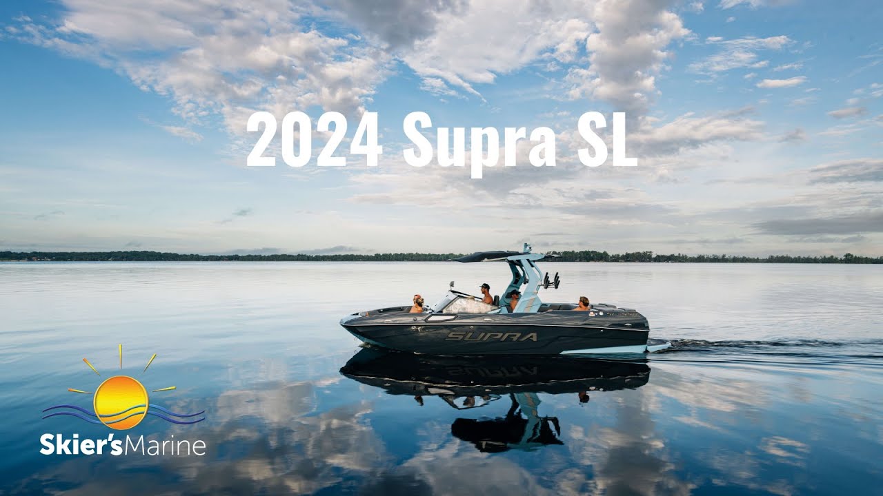 2024 Supra SL Walkthrough | One Impressive Boat - YouTube