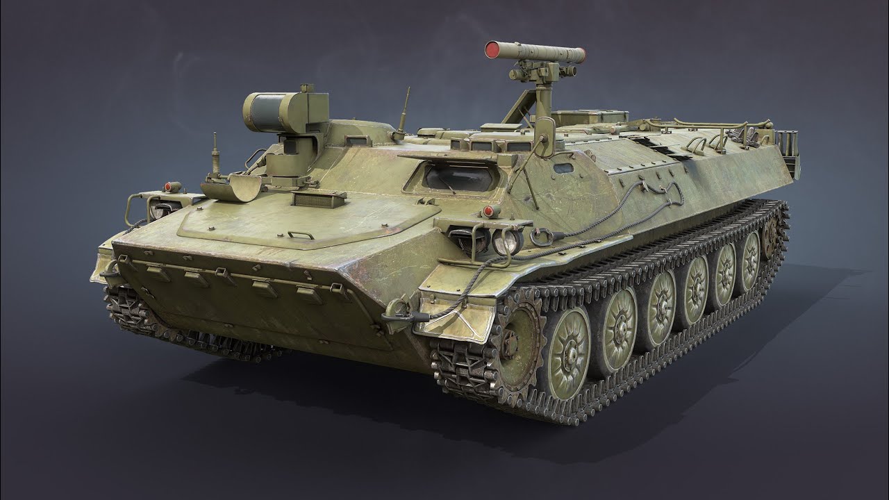 Shturm-S 9K114 (AT-6 Spiral) Turntable - YouTube