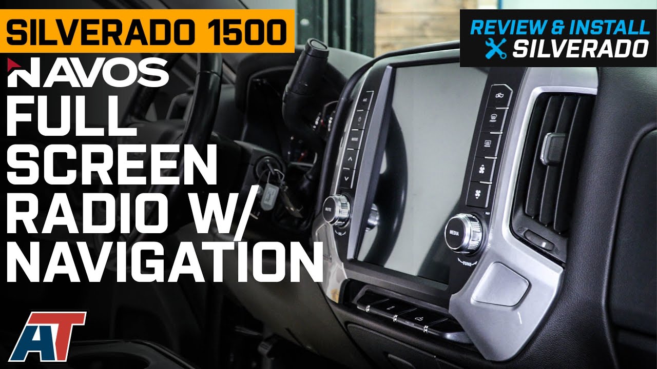 2016-2018 Silverado Navos Full Screen OE-Style Radio Upgrade Review ...