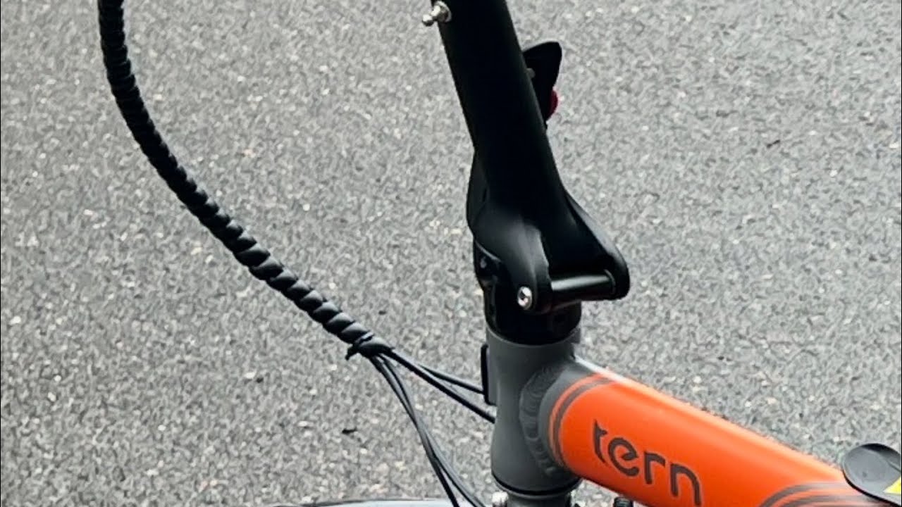 Tern stem latch repair - YouTube