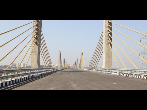 Cable bridge bharuch narmada - YouTube