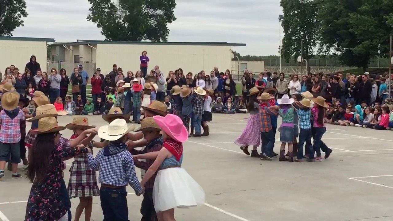 First Grade Square Dance - YouTube