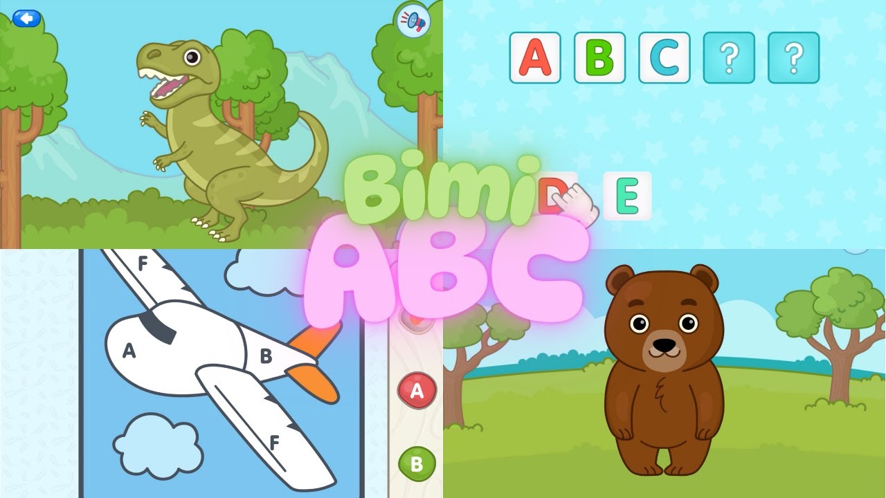 Bimi Boo ABC Song Part 4 FINAL! Learn R S T U V W X Y Z + Learning for ...