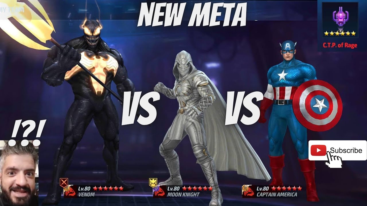 Captain America Vs Venom