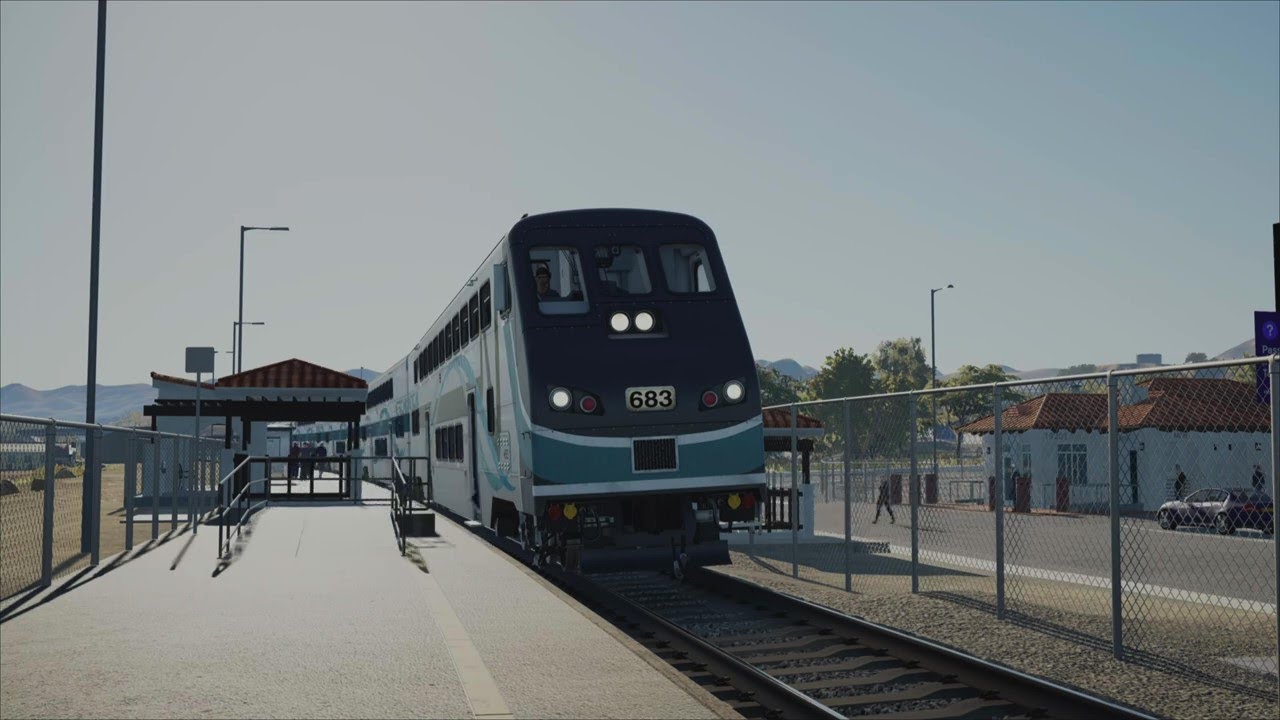Train Sim World 4 PS5 Metrolink Antelope Valley Line Operating Train ...