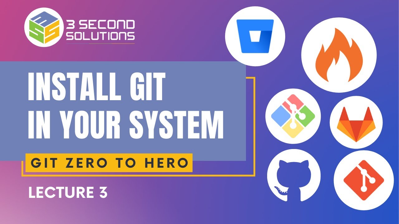 Install Git in Windows MAC Ubuntu Linux | Git Tutorials - YouTube