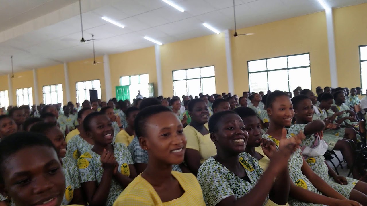 Nathino Performing (Blessings) at Winneba Senior High School (Winnesec ...