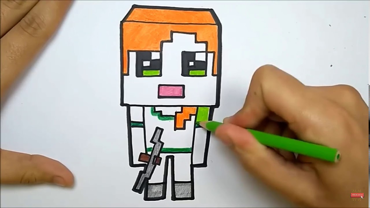 Como dibujar a Alex caway 😻😻😻 - YouTube