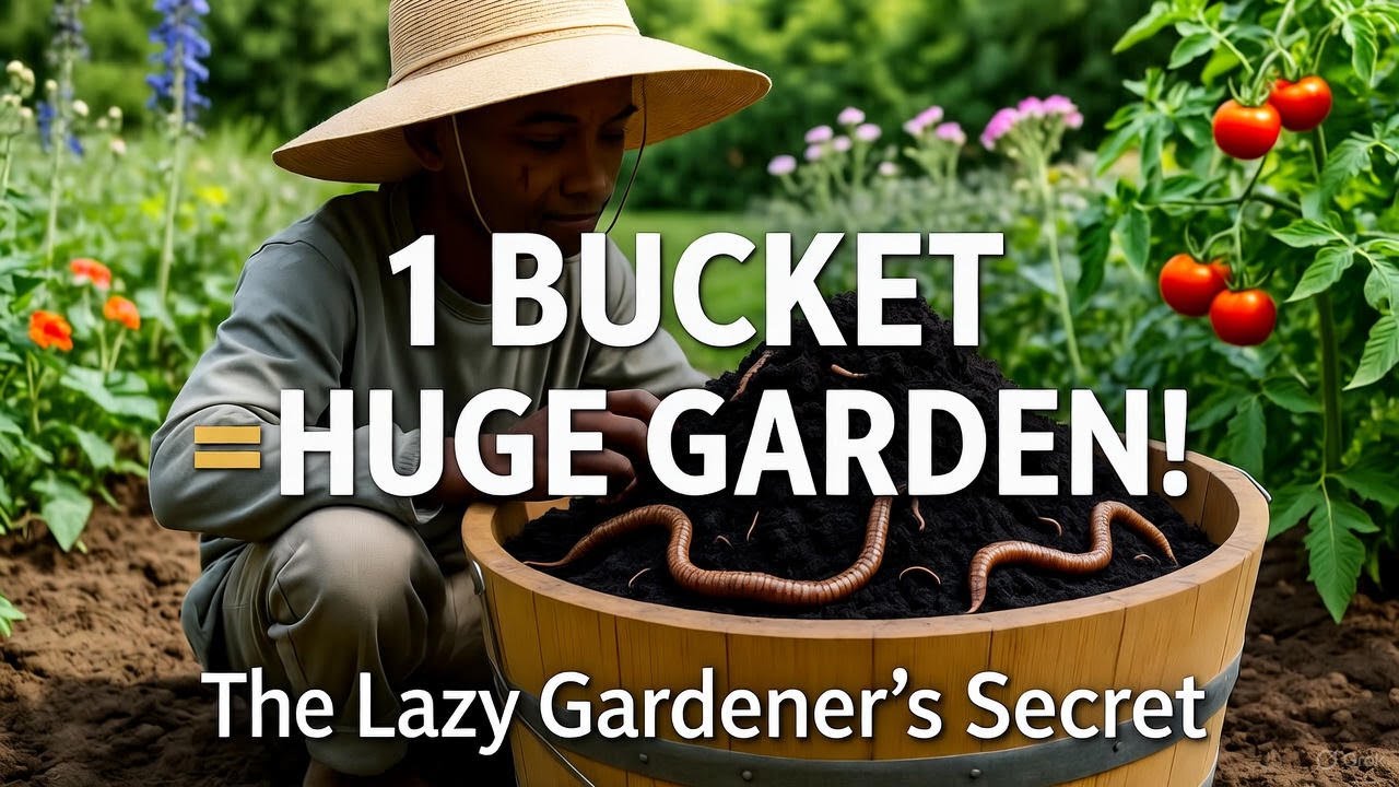 The “Lazy Gardener’s” Secret How I Feed All My Plants with One Bucket ...