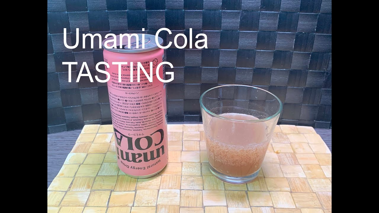 Umami cola tasting... I'd say it tastes kinda like a sweet curry - YouTube