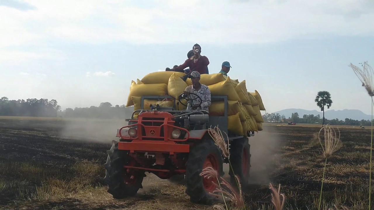 Xe cay tien 2cau chay keo lua - YouTube