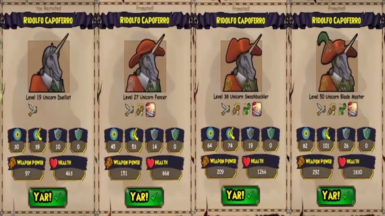 Pirate101 Ridolfo Capoferro Recruitment/Promotions 1,2,3 - YouTube