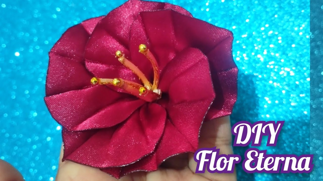 DIY Como Hacer Flor Eterna facil y sencillo de Hacer*Manualidades ...