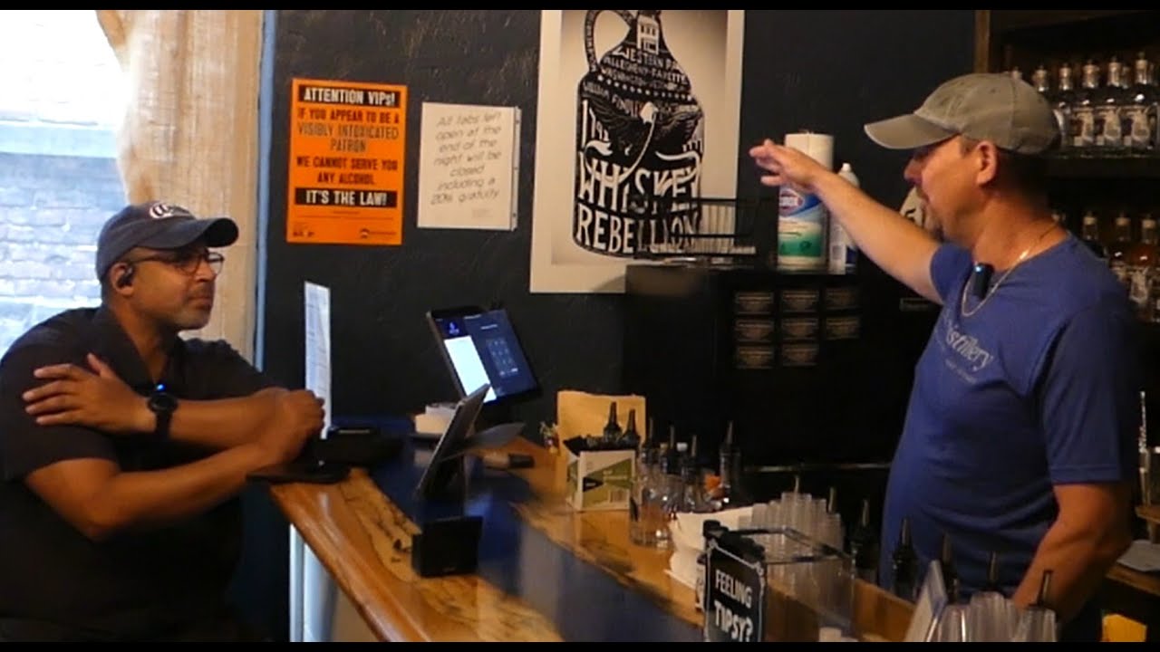 MAGIK Eating and Drinking in Pennsylvania - Moonshine! - YouTube