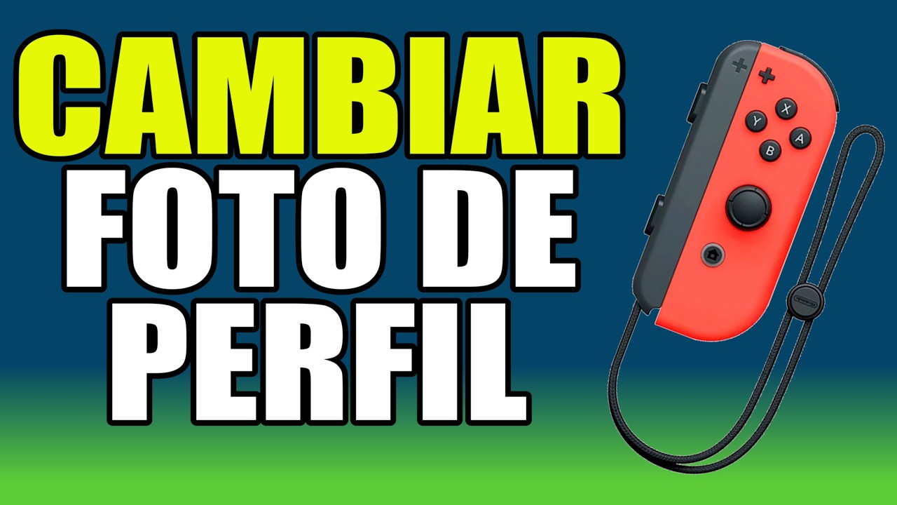 COMO CAMBIAR FOTO DE PERFIL EN NINTENDO SWITCH - YouTube