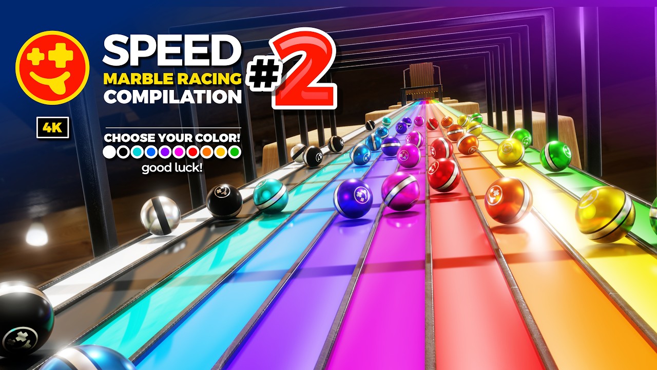 Marble Racing Compilation: SPEED 2! | #marbles #marblerun #marblerace # ...