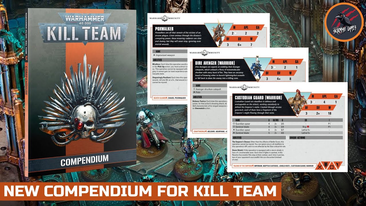 NEW KILL TEAM COMPENDIUM & FACTION DATACARDS - ANOTHER BIG UPDATE ...