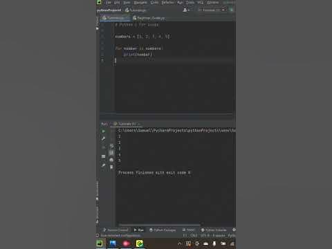 Python - For Loops part 1 #pythonforbeginners #pythonprogramming #pythontutorial #engineering ...