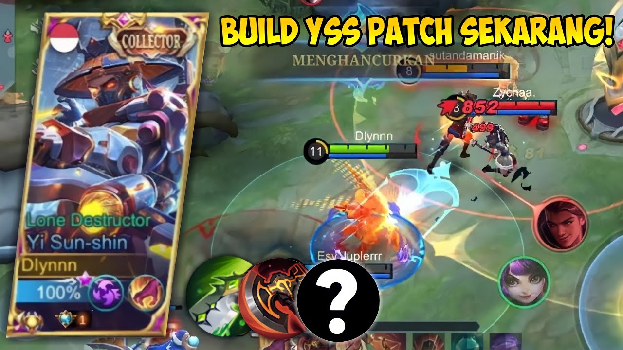 BUILD & EMBLEM YSS TERSAKIT YG SERING DI GUNAKAN GLOBAL YSS DI PATCH ...