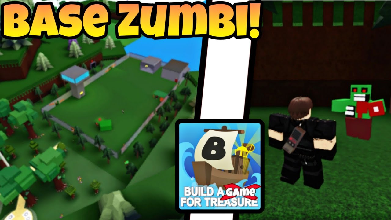UMA BASE ZUMBI NO BUILD A BOAT!! - build a game 08 [construa um barco ...
