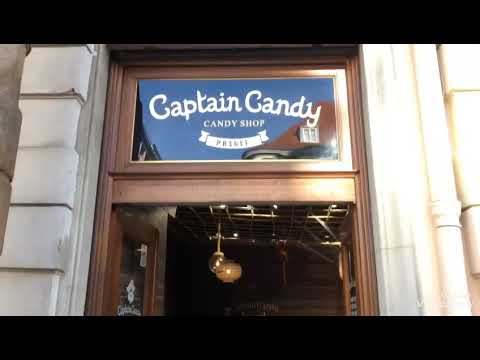 Prag’da bir şekerci dükkanı. Candy Shop