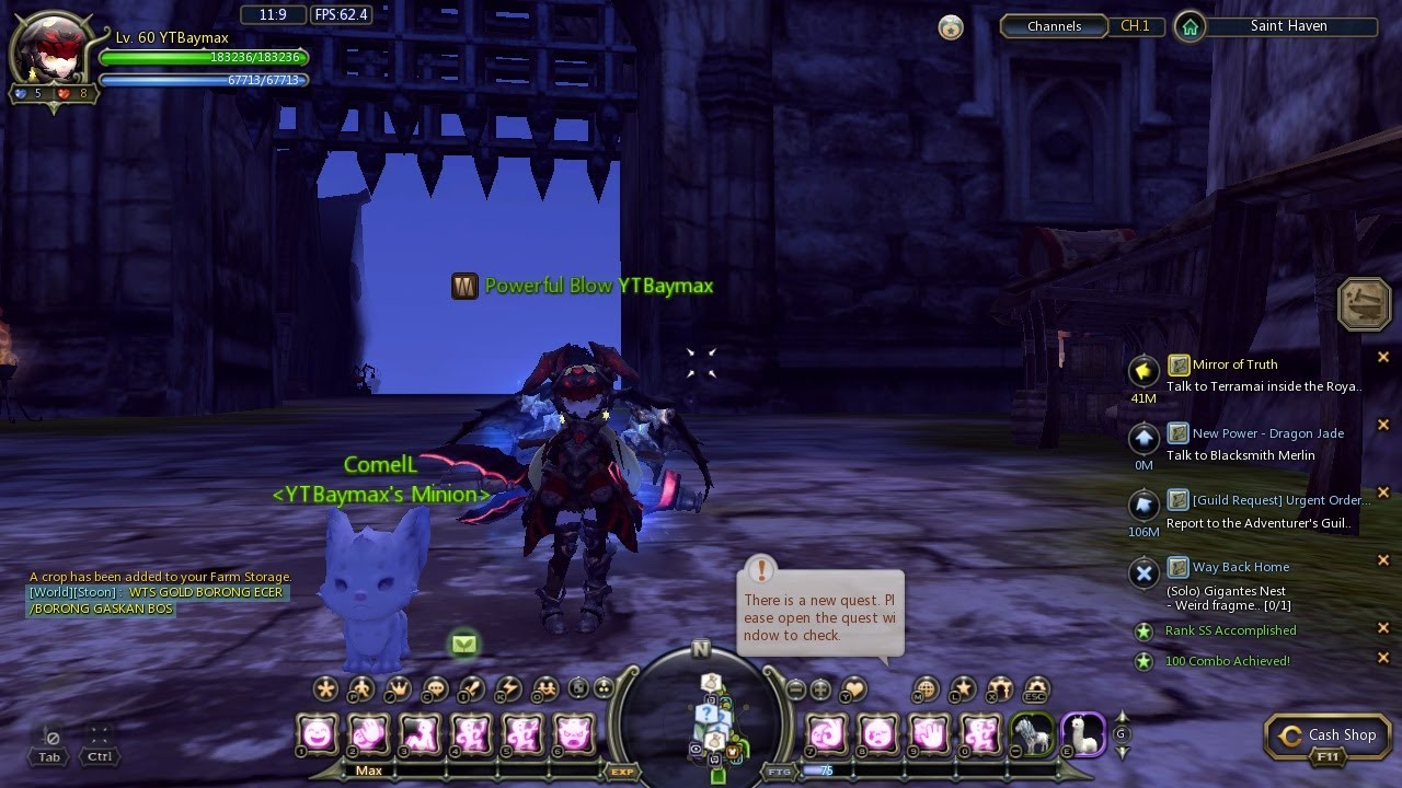 FTG FULL POWER I LIVE DRAGON NEST RETURN - YouTube