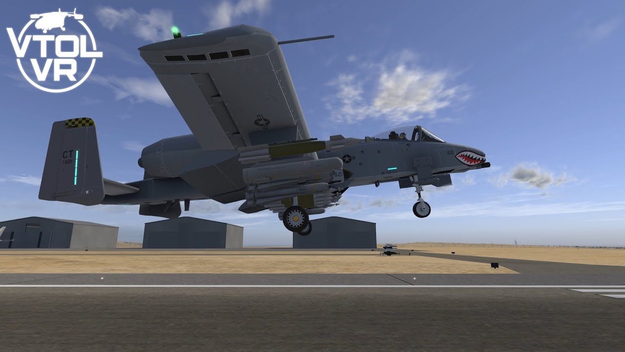 VTOL VR A10 Mod Mission - YouTube