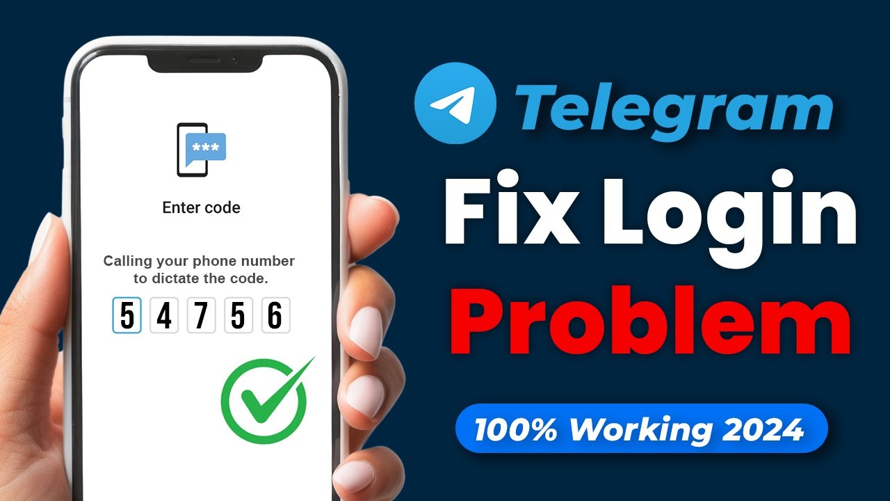 Telegram Login Problem Fix 2024 | Fix Telegram login problem - YouTube