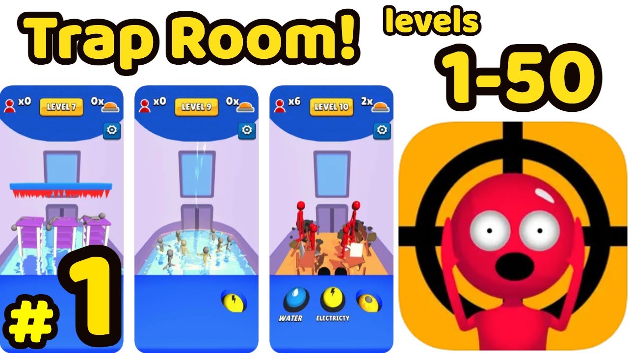 Trap Room! Game All Levels 1-50 Gameplay Walkthrough Part 3 (iOS ...
