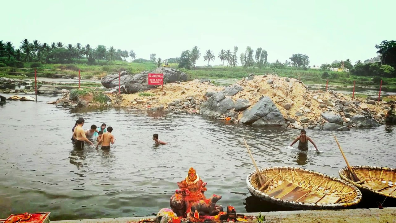 Places to see in Mysore - Shri Nimishamba Temple, Srirangapatna - YouTube