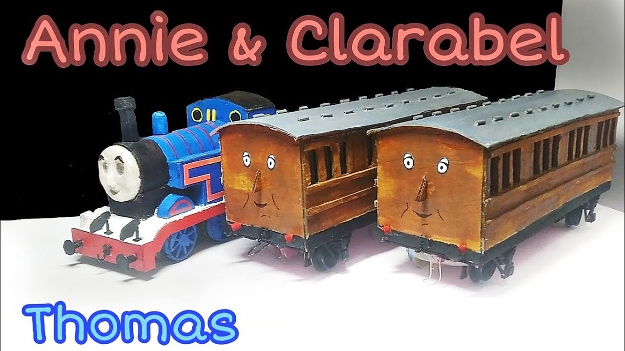 How to make train at home | Thomas with Annie and Clarabel | working ...