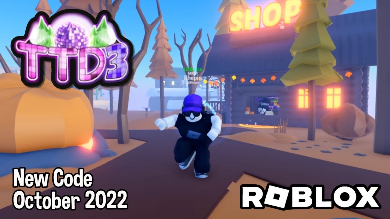 Roblox TTD 3 -New Code October 2022 - YouTube