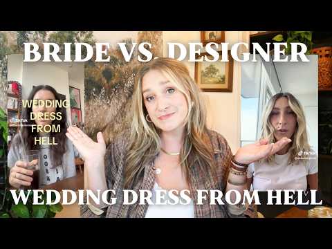 Wedding Dress from HELL | VIRAL TikTok 🤝 Wedding Planner REACTS