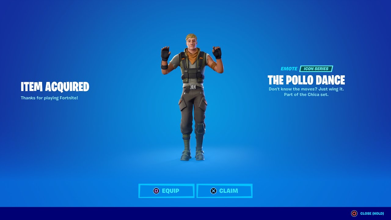 HOW TO GET NEW THE POLLO DANCE EMOTE IN FORTNITE! - YouTube