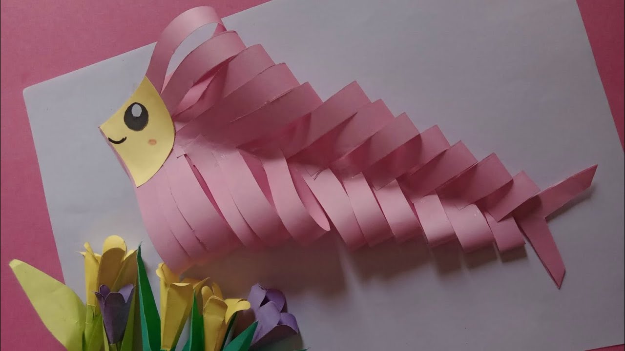 Easy paper fish craft|| How to make a paper fish || - YouTube