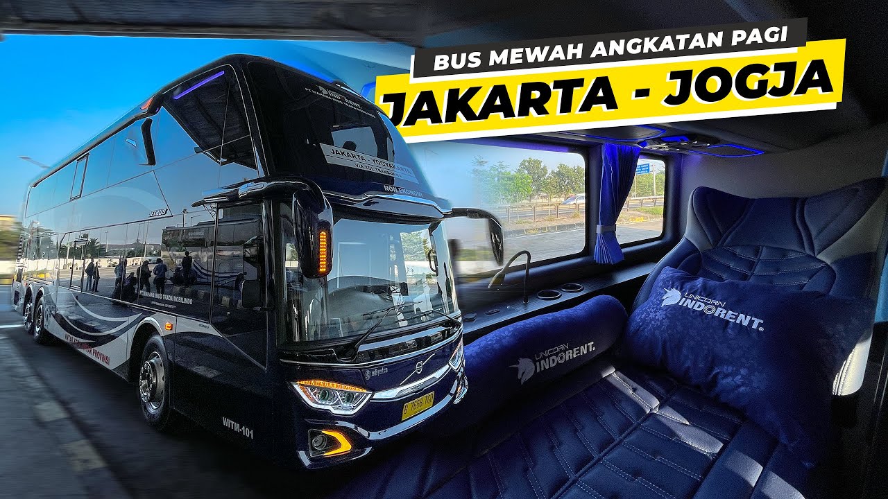 450 Ribu Naik Bus Tingkat Terbaru "First Class" Jakarta - Yogyakarta ...