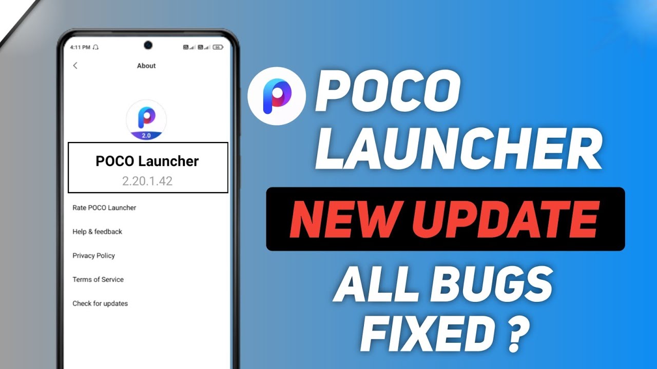 Poco Launcher New Update | Poco Launcher All Bugs Fixed ? | Ayan Official Tech - YouTube