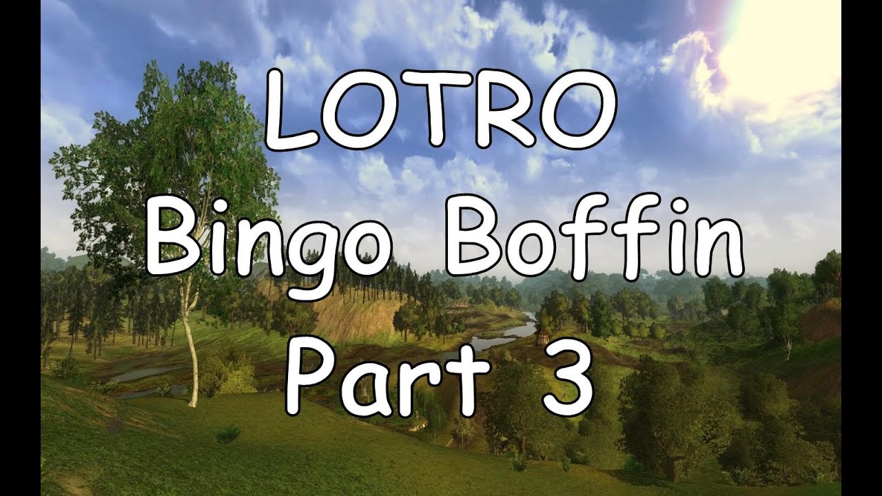 Hobbit Swimming? - LOTRO Bingo Boffin Story Part 3 - YouTube