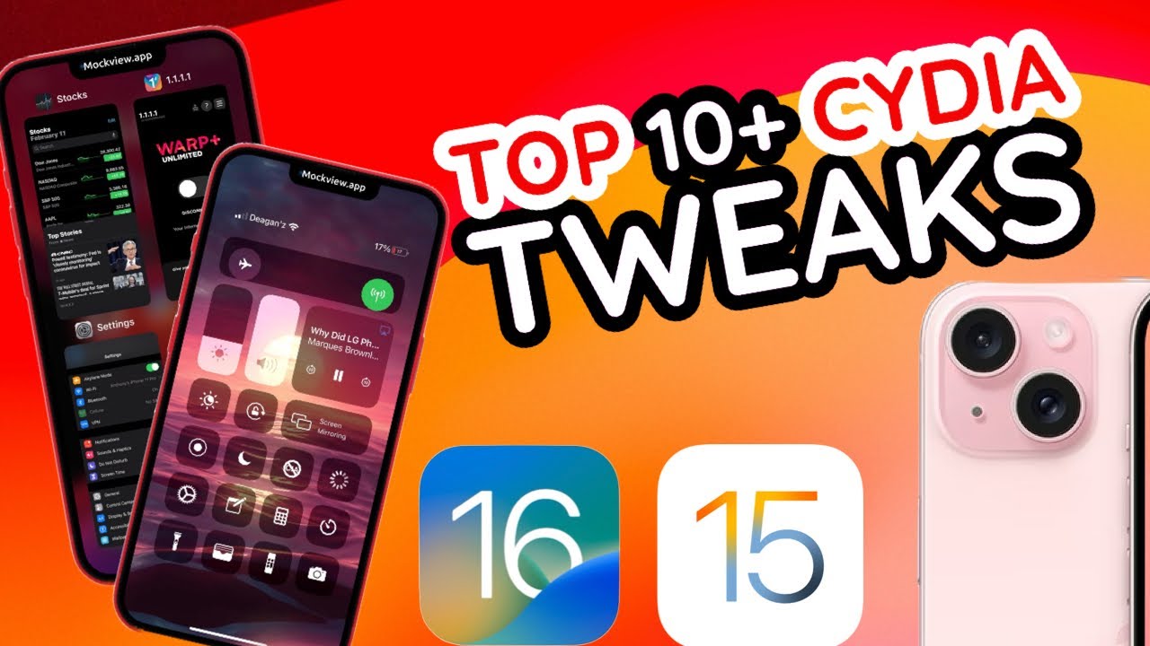 TOP Cydia Tweaks iOS 16/15/14 Checkra1n&Unc0ver Jailbreaks Tweaks Update #vnktech #tweaks - YouTube