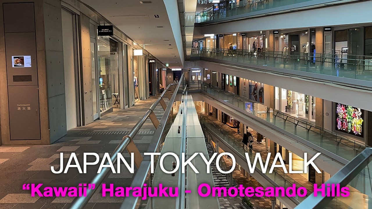 JAPAN / TOKYO walk. Harajuku station - Takeshita "kawaii" Street ...