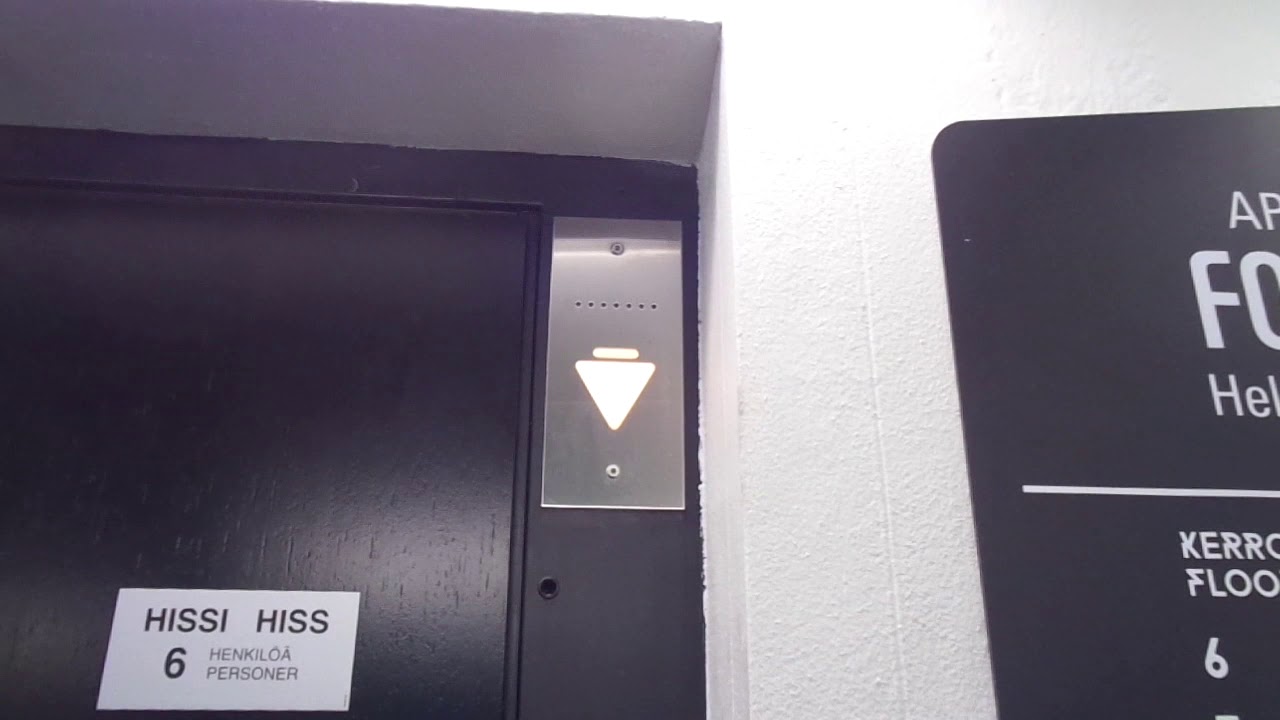 2nd video: 1970 KONE (mb KONE M 2000) Traction Elevators@Forenom ...