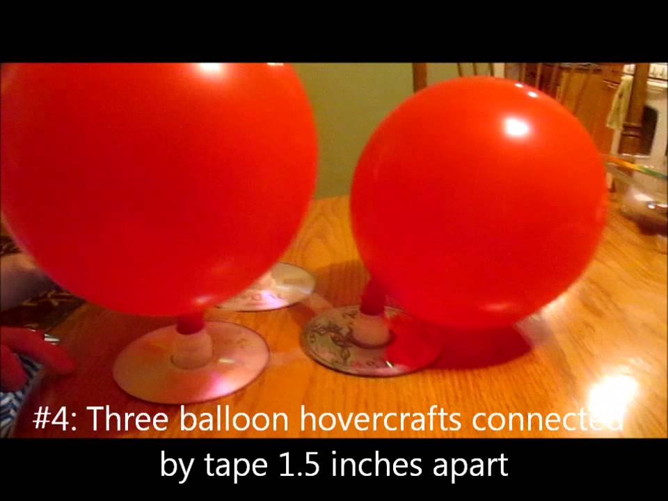 The Balloon Hovercraft- Physics Expo - YouTube