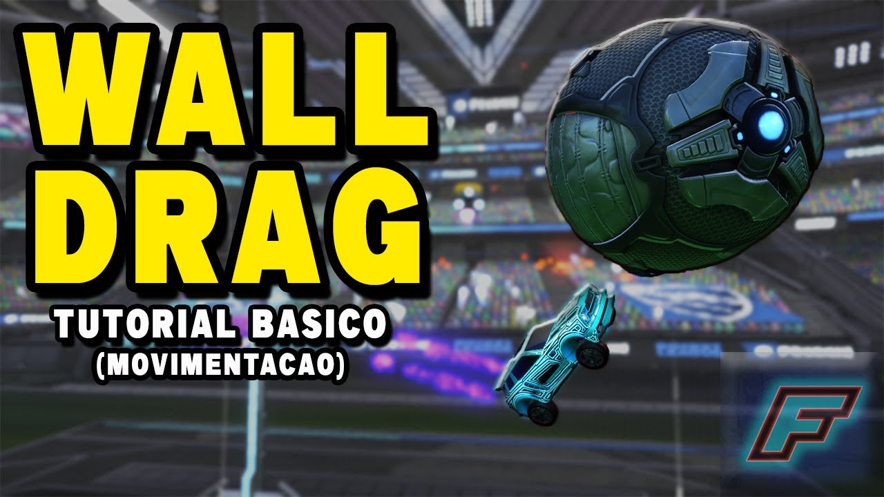 Tutorial wall drag (básico) - rocket league - YouTube